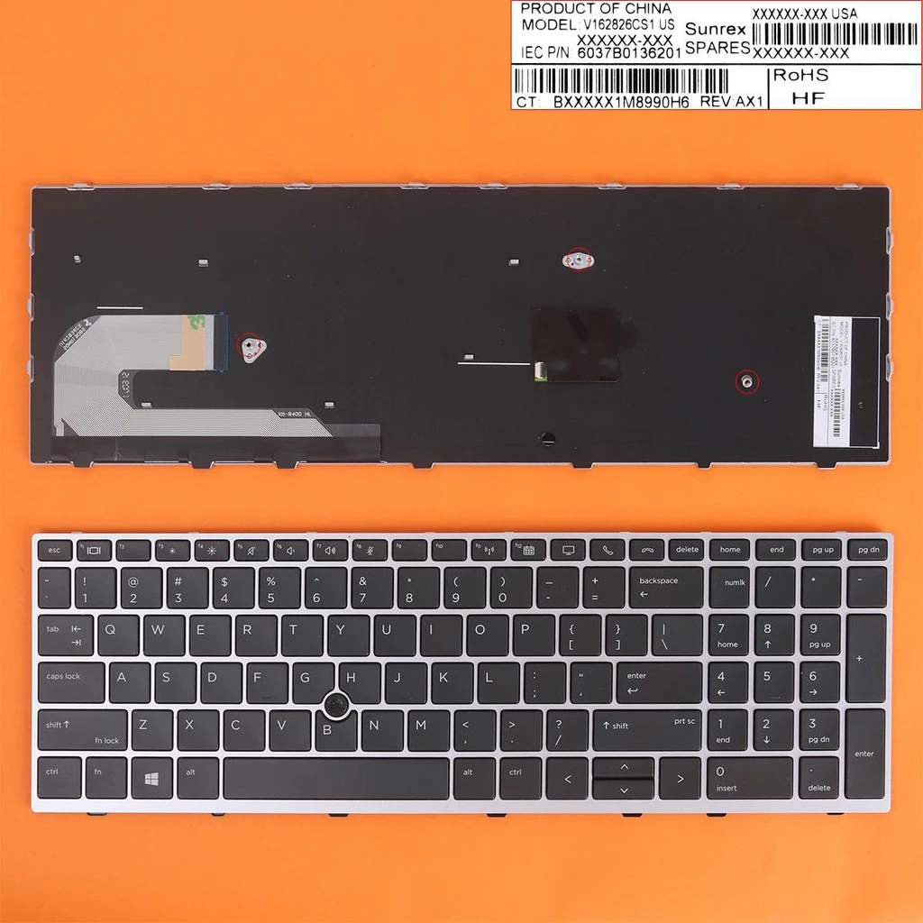 Hp EliteBook 850 G5 755 G5 855 G5 850 G6 Keyboard NEW ZIN | Shopee Malaysia