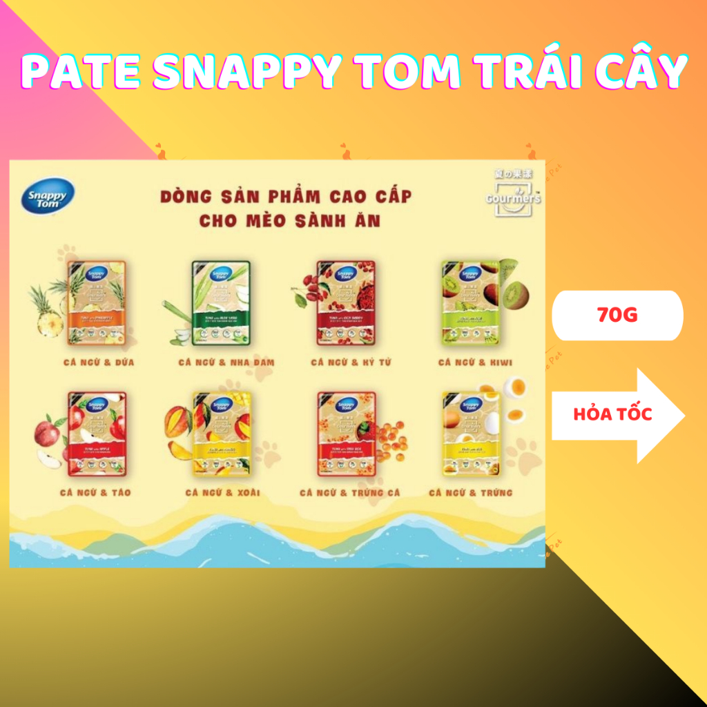 Snappy TOM PREMIUM FRUIT PATE - PREMIUM SNAPPY TOM MIX FRUIT WET PATE ...