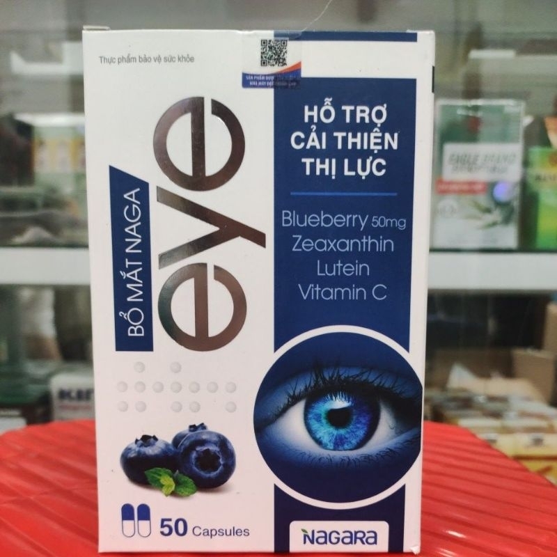 Tpbvsk Naga Eye blueberry extract helps improve vision - box of 50 ...