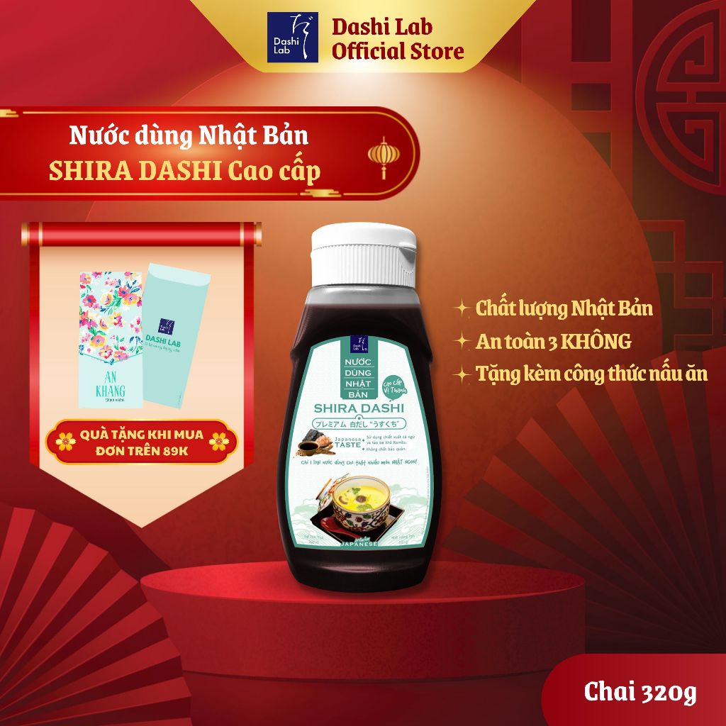 Premium Natural Japanese SHIRA DASHI Broth from Kelp and Sea Fish DASHI ...