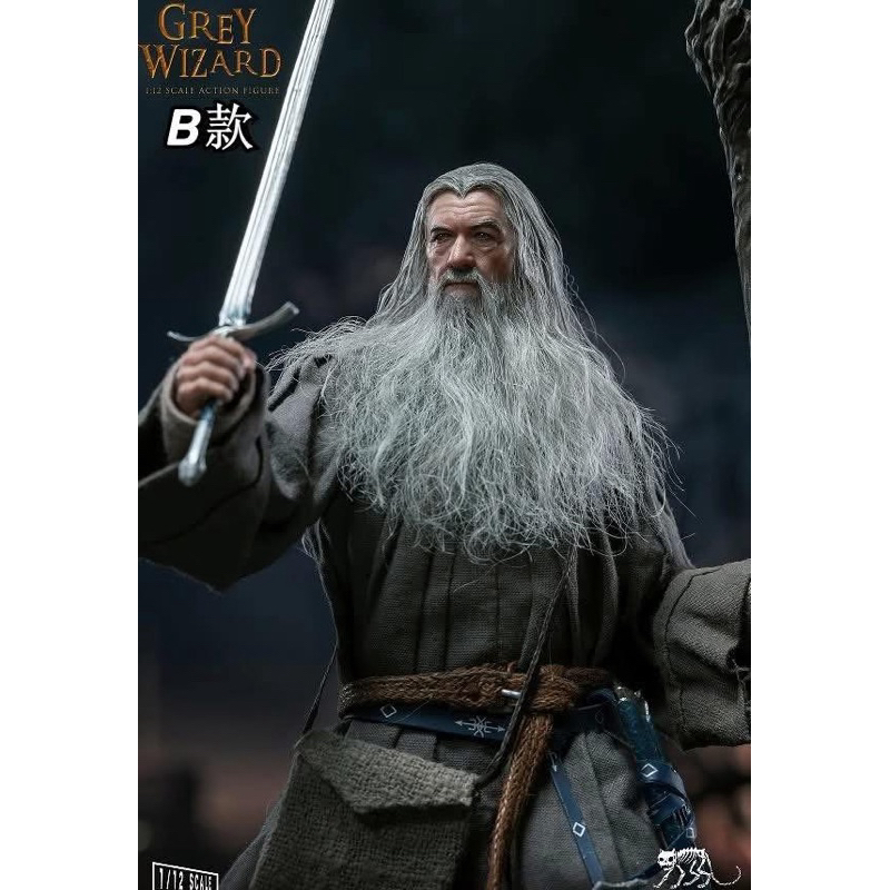 Hellcat MODEL - THE LORD OF THE RING - GANDALF - 1/12 ACTION FIGURE - 6 ...