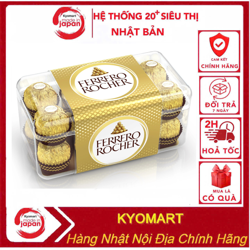Ferrero Rocher Hazelnut Chocolate 200g Imported from Germany | Shopee ...