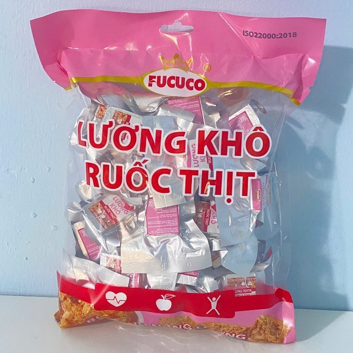 Combo 10 PACKAGES OF FUCUCO DRIED MEAT CRISPY - rich in nutrients ...
