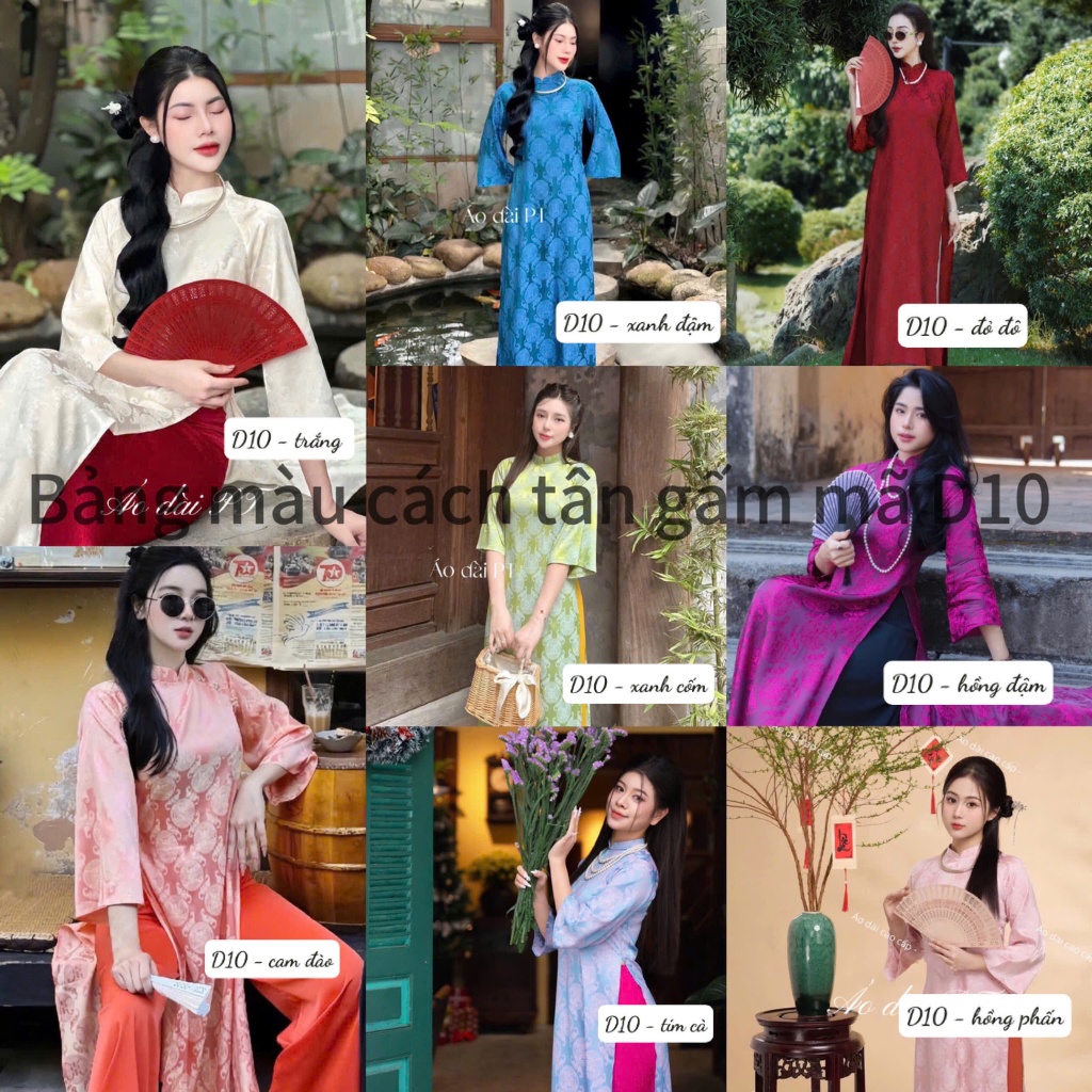 [ Super DURABLE - BEAUTIFUL ] TRADITIONAL Brocade Ao Dai - DURABLE ...