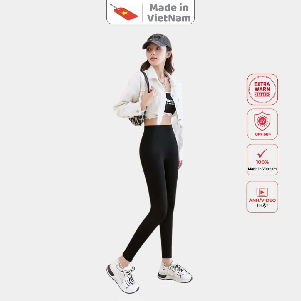 Heattech Ultra Warm women's thermal leggings with Japanese thermal ...