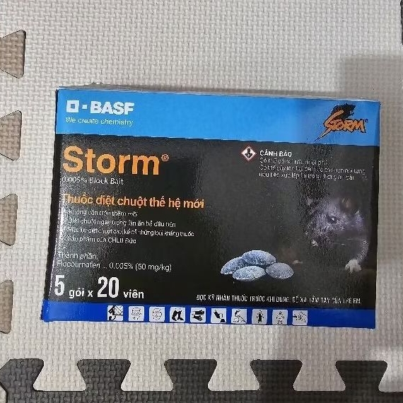 Storm rat killer pack of 20 tablets - New generation rat killer ...