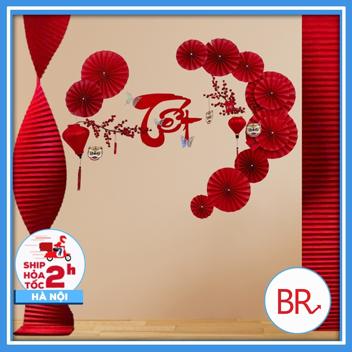 Decor Set Van Loc An Khang 2025CNY comes with brilliant glue to welcome ...