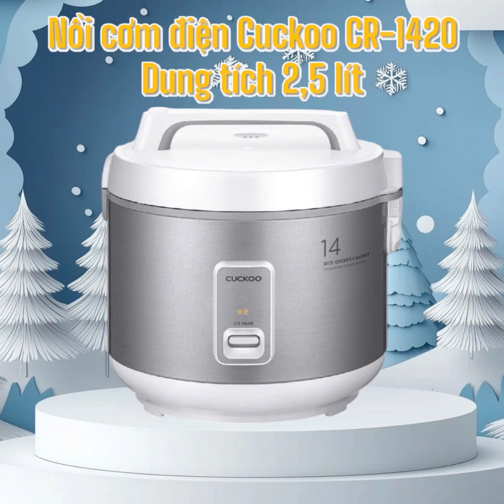 Cuckoo CR-1420 2.5 Liter Mechanical Rice Cooker imported from Korea ...