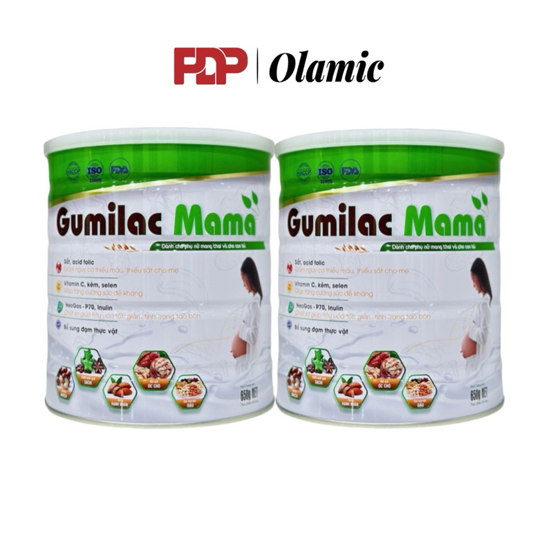 Combo of 2 cans of Gumilac gourd milk 650g to support healthy pregnant ...