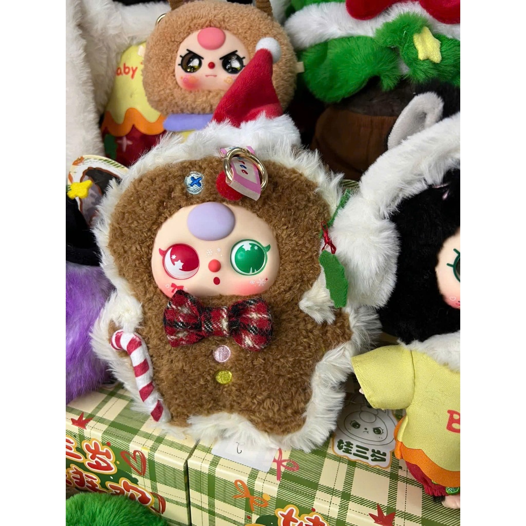 Bb3 | | Blindbox Baby Three Noel Mini | Ginger Cake, Gift Box, Cat ...