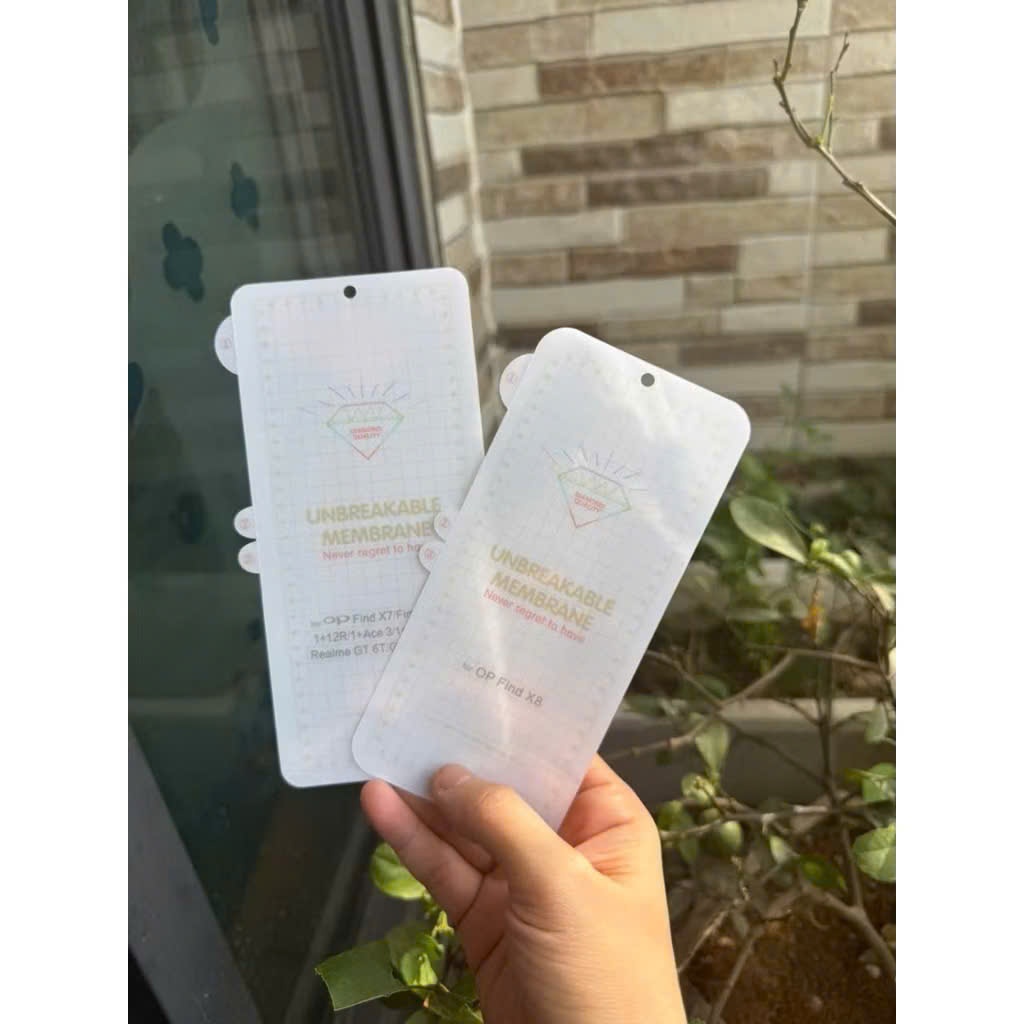 Realme GT6, GT6T, GT7 Pro front PPF flexible sticker, screen protector ...