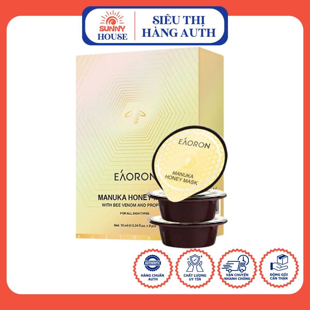 Eaoron 3-in-1 Mask Combining Propolis - Bee Venom - Manuka Honey - 8 ...