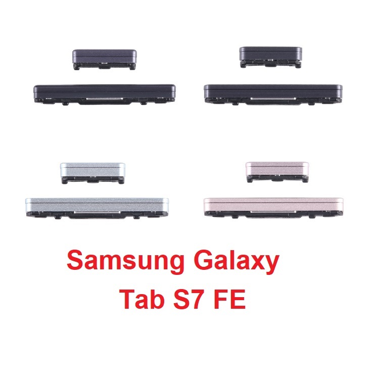 Samsung Galaxy Tab S7 FE External Plastic Power Button Opens, Adjusts ...