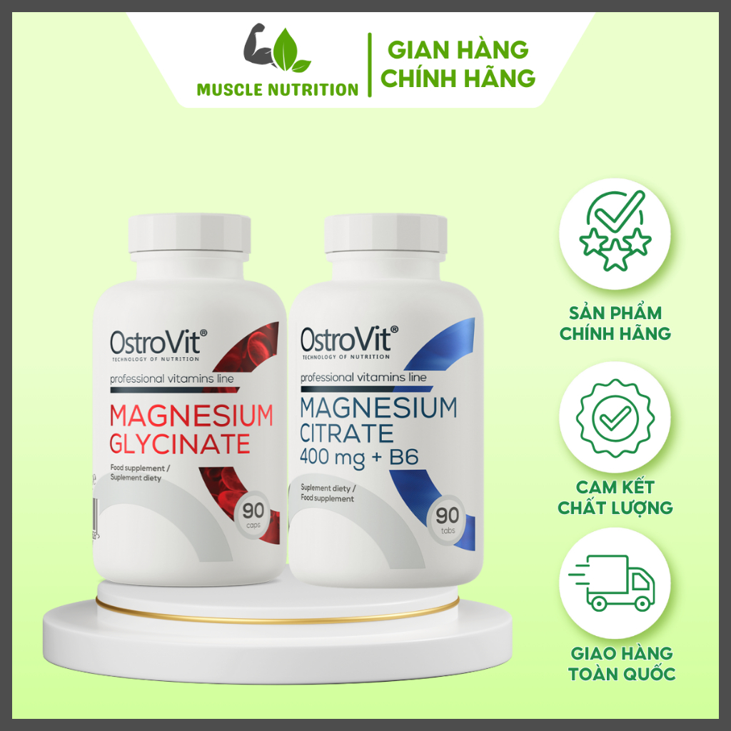 Ostrovit Magnesium Glycinate Supports Good Sleep, Muscle Recovery ...