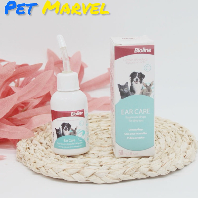 Ear Care Bioline Ear cleaner, dog and cat Ear drops 50ml | Shopee Malaysia