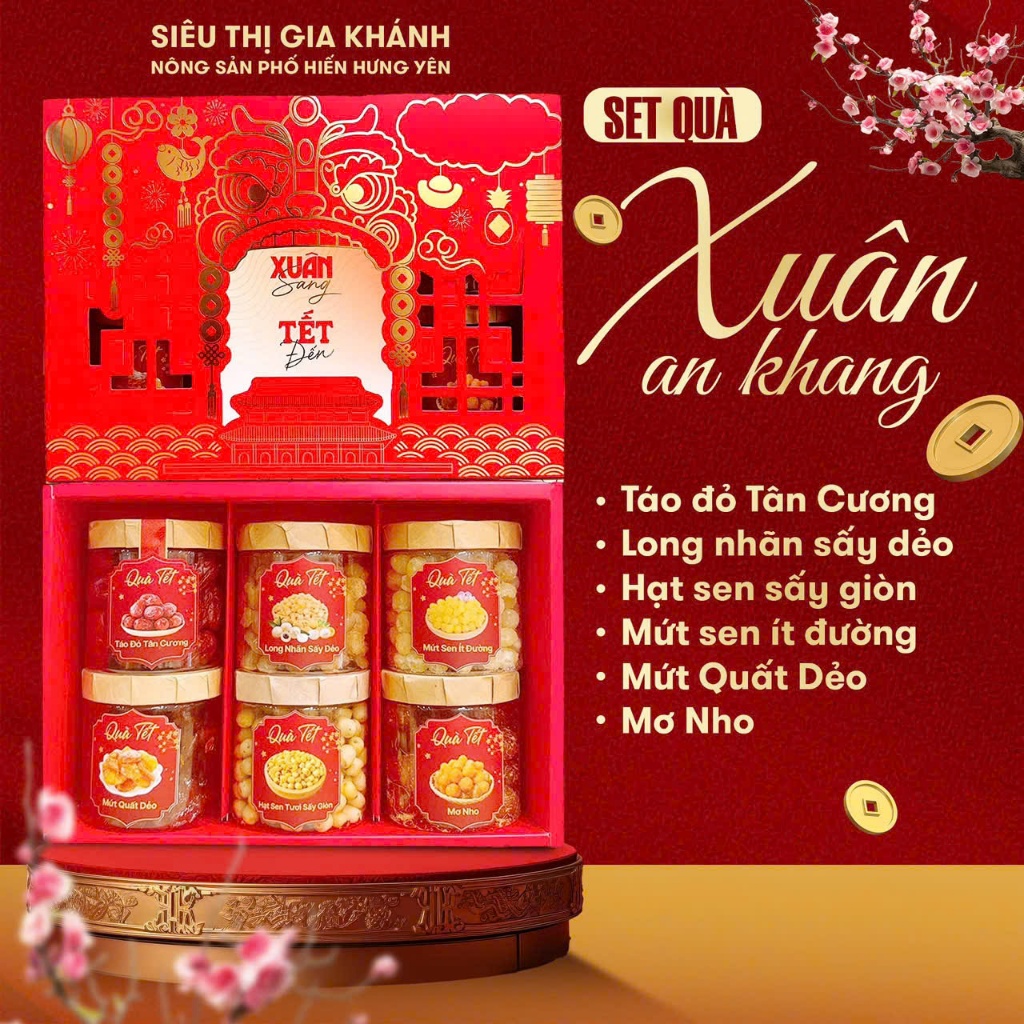 Gift Set of Jam CNY and dried fruit Good for Health, Formal Pho Hien ...