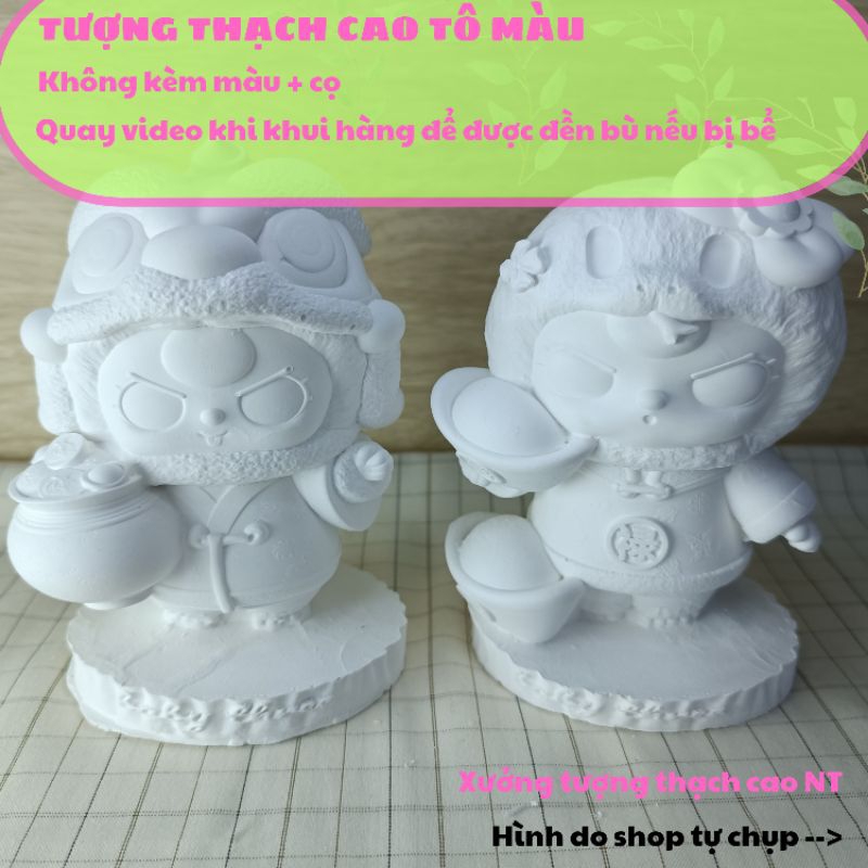 Baby Free 2 Plaster Coloring Statue (COLOR AND Brush NOT INCLUDED ...