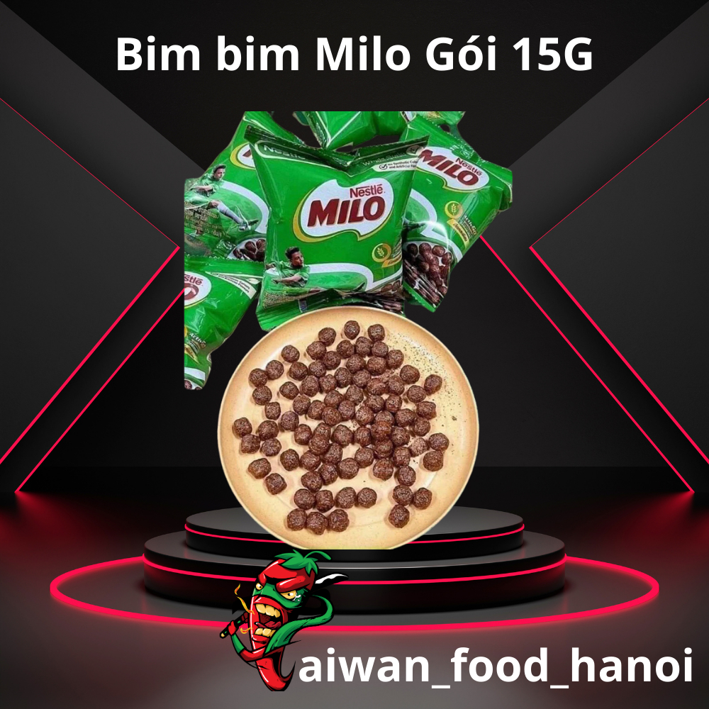 Instant Thai Milo Snacks - Breakfast Cereal - 15G Pack - taiwan_food ...