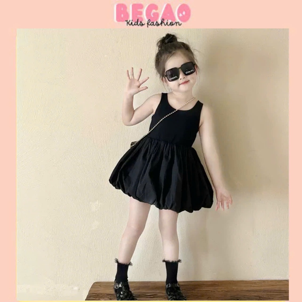 Girls cross-back bombshell dress V0014 suitable for 8-20kg | Shopee Malaysia