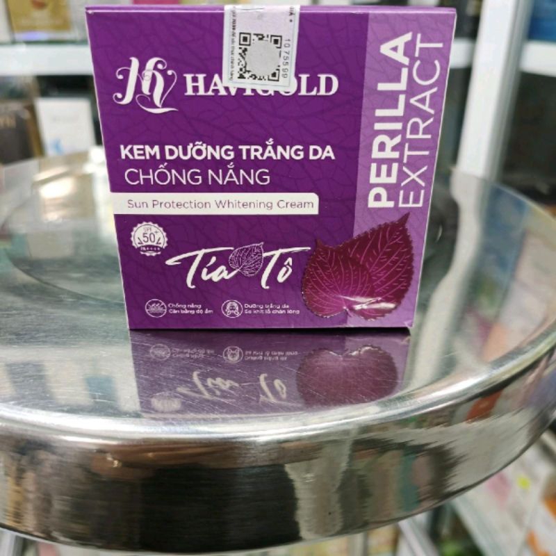 Havigold perilla sunscreen whitening cream 10g | Shopee Malaysia