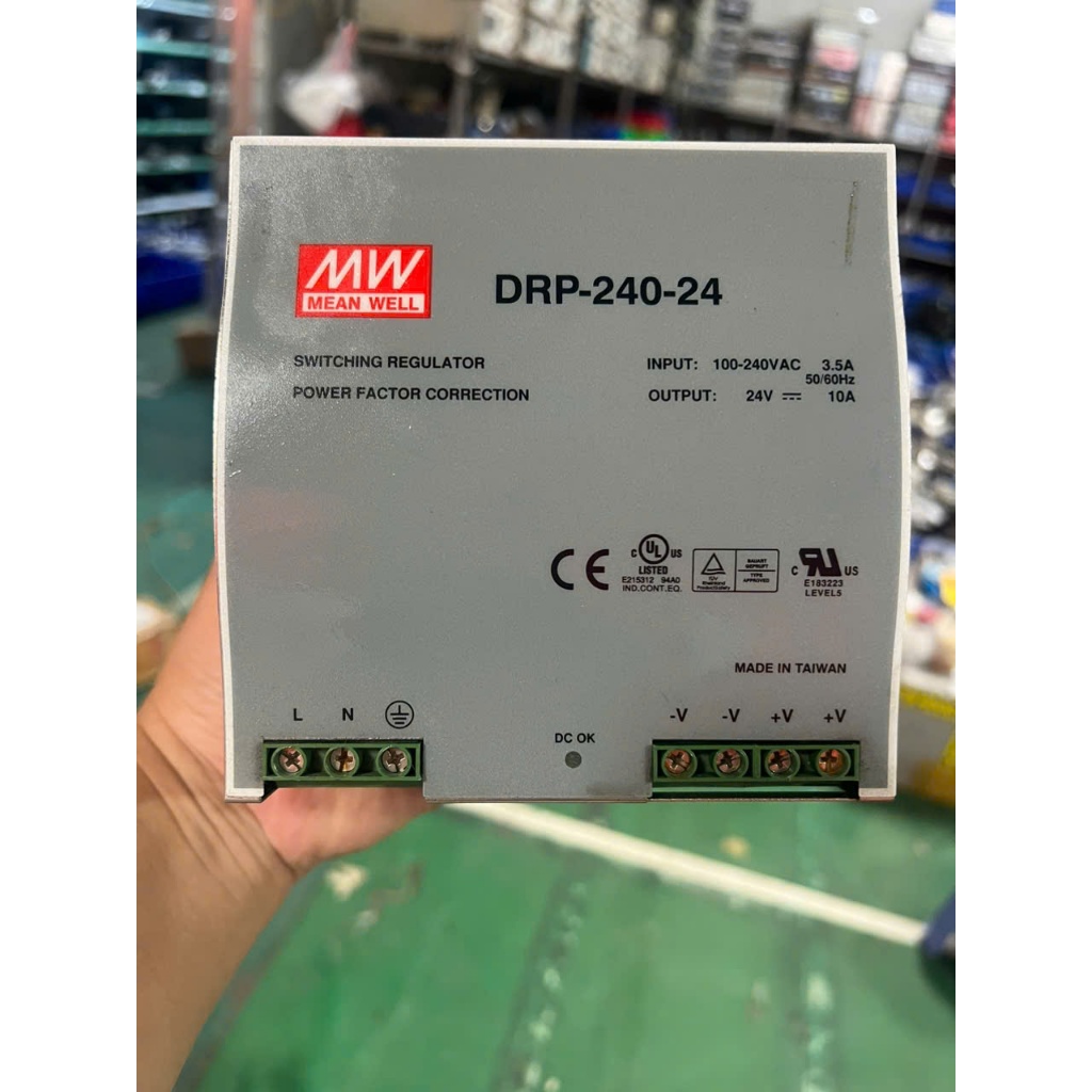 Power source 24V-10A/MEANWELL - DRP 240W-24V-10A disassembled product ...