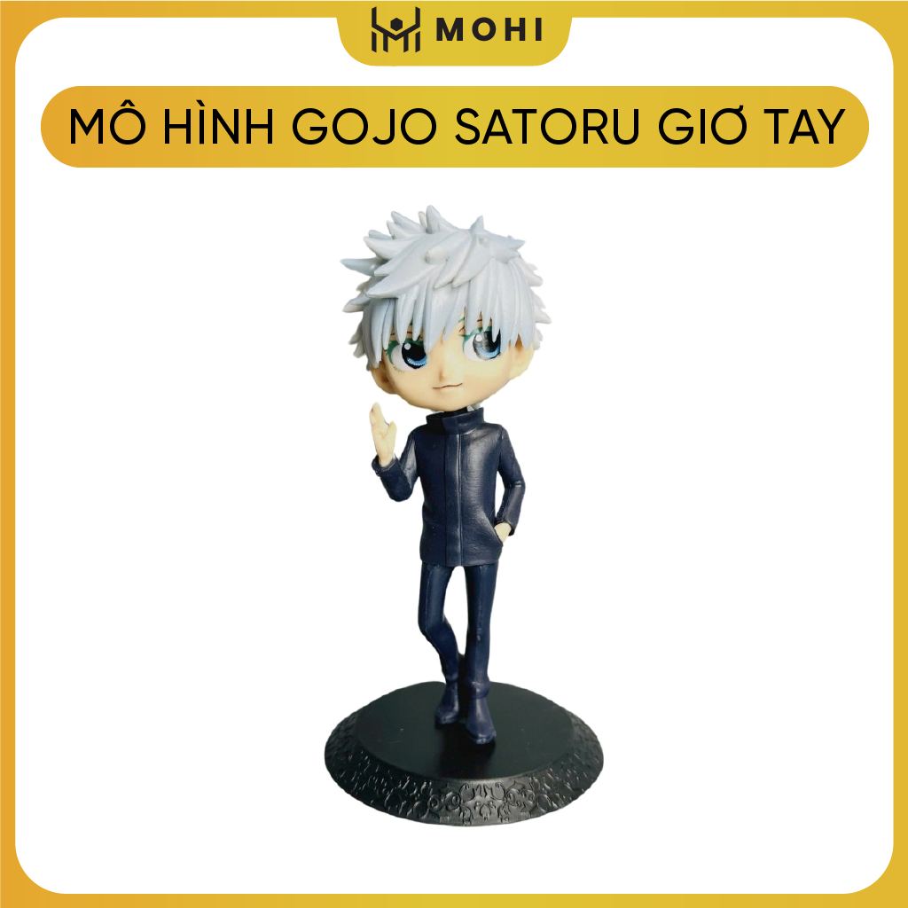 Gojo Satoru Standing Raised Hand Model - Height 15cm - weight 100Gram ...