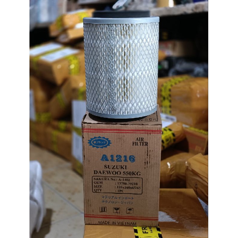 [ Code A1216 ] Air filter Su 5 kg - Su toad - Suzuki Carry 500kg ...
