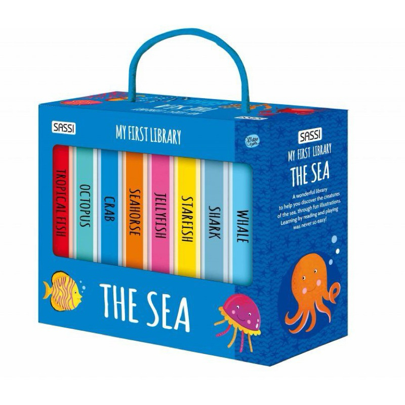 Ocean library set for children, helps children explore the ocean world ...