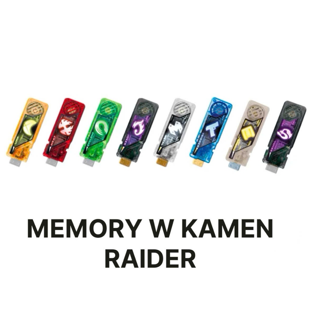 Kamen RAIDER MEMORY CYCLONE JOKER METAL SKULL LUNA HATE SUPERMAN TOY ...