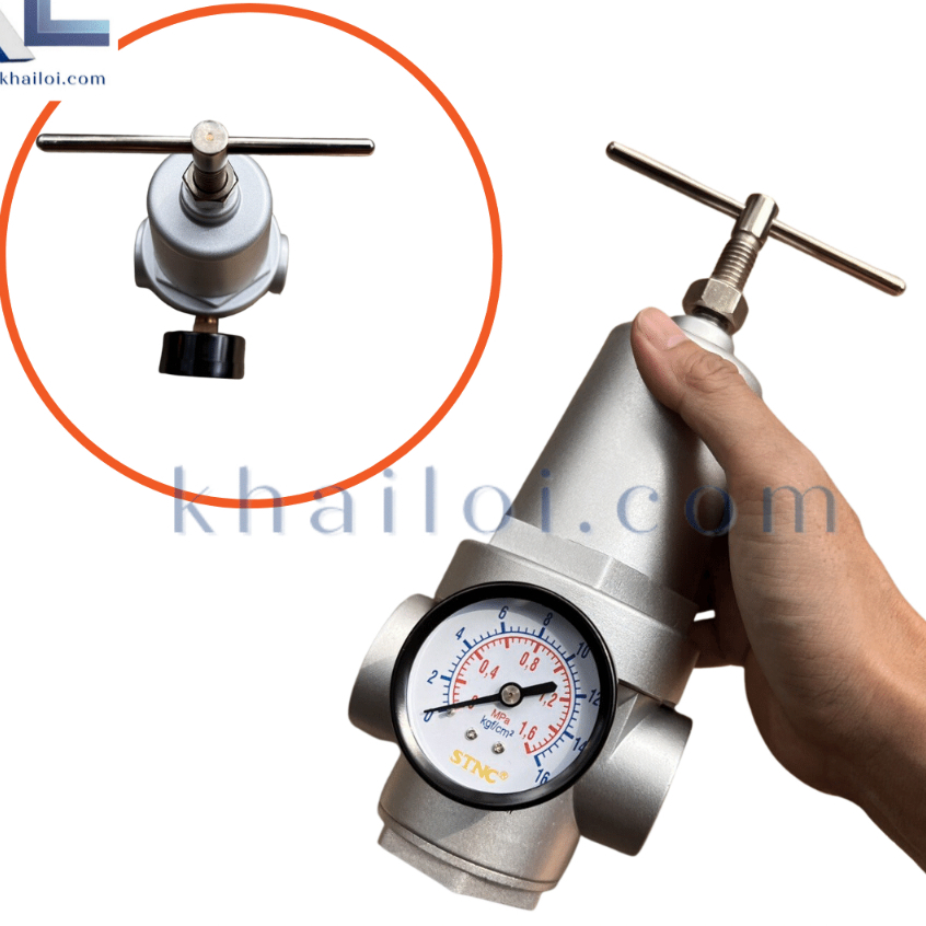 Pneumatic pressure reducing valve 16KG STNC - Pneumatic pressure ...