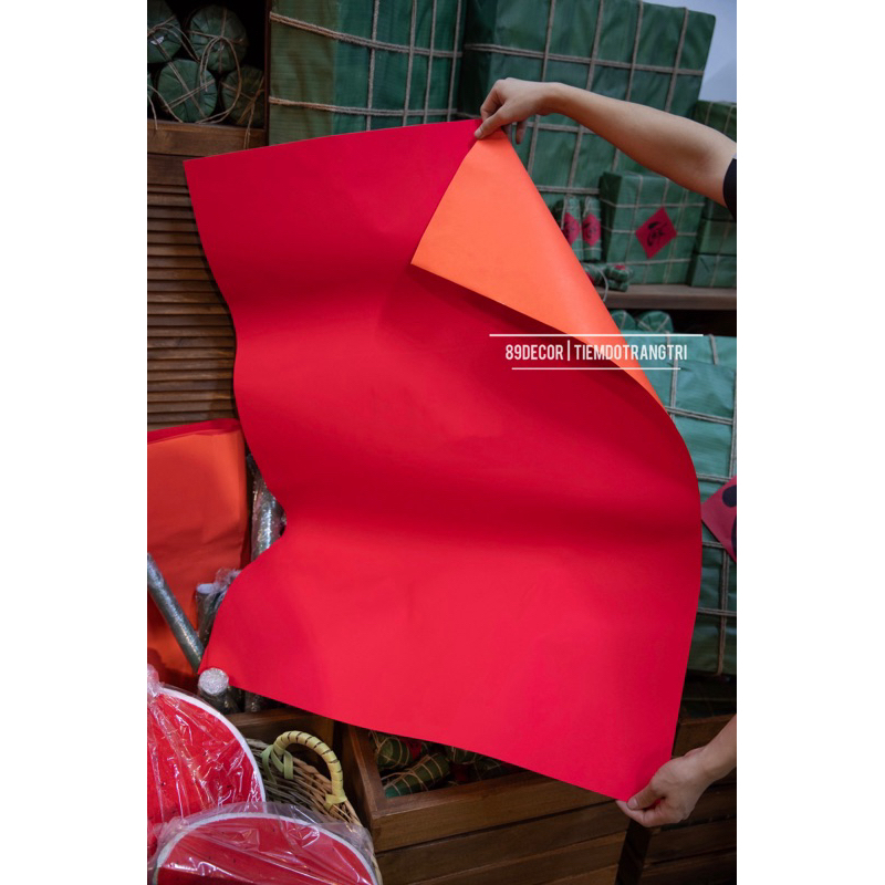 Single-sided Red Velvet Paper (79*109cm weight 170) | Shopee Malaysia