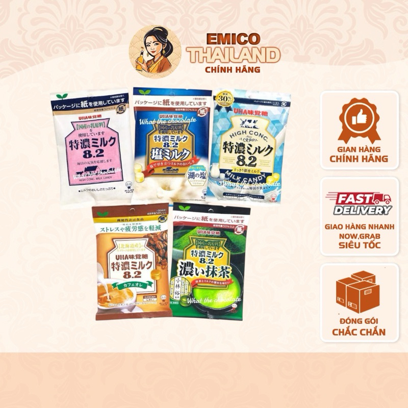 Japanese UHA Candy Matcha Flavor - Delicious Milk Flavor | Shopee Malaysia