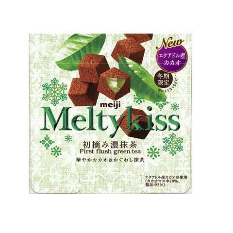 Meiji Meltykiss green tea fresh chocolate | Shopee Malaysia