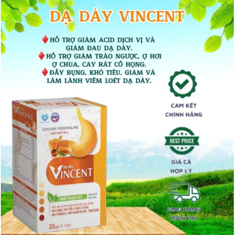 Vincent Stomach - Bloating, indigestion, belching, heartburn ...