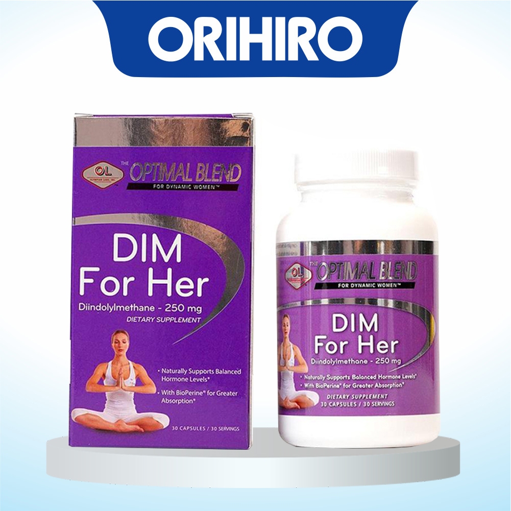 Dim For Her female hormone balance support pills Olympian Labs USA 30 ...