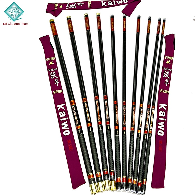 Kaiwo 6H Tam Vuong Hand Fishing Rod, Domestic Product, Actual Static ...