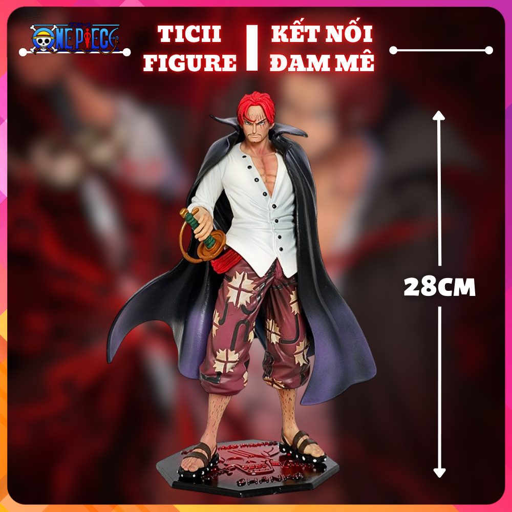 24cm tall Red Hair Shanks model, extremely high quality version - One ...