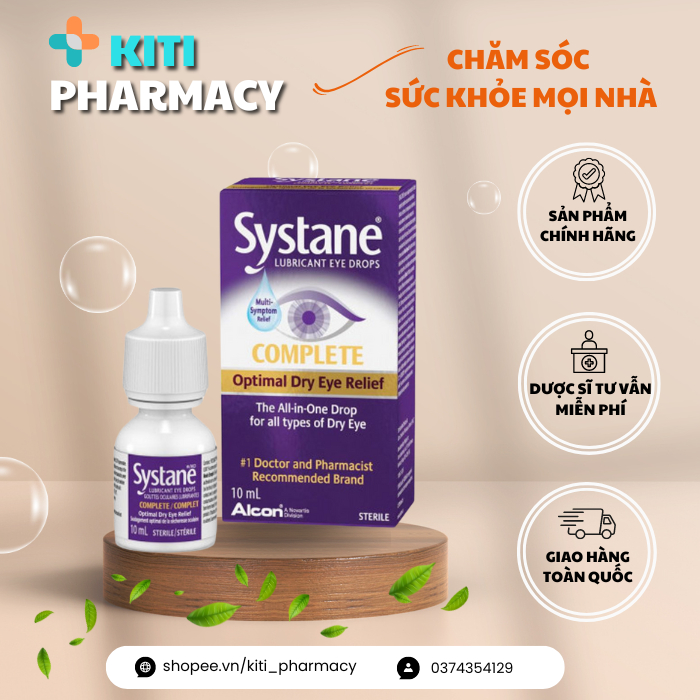 Systane EYE DROPS 5ML - Reduces Eye Irritation and Dry Eyes | Shopee ...