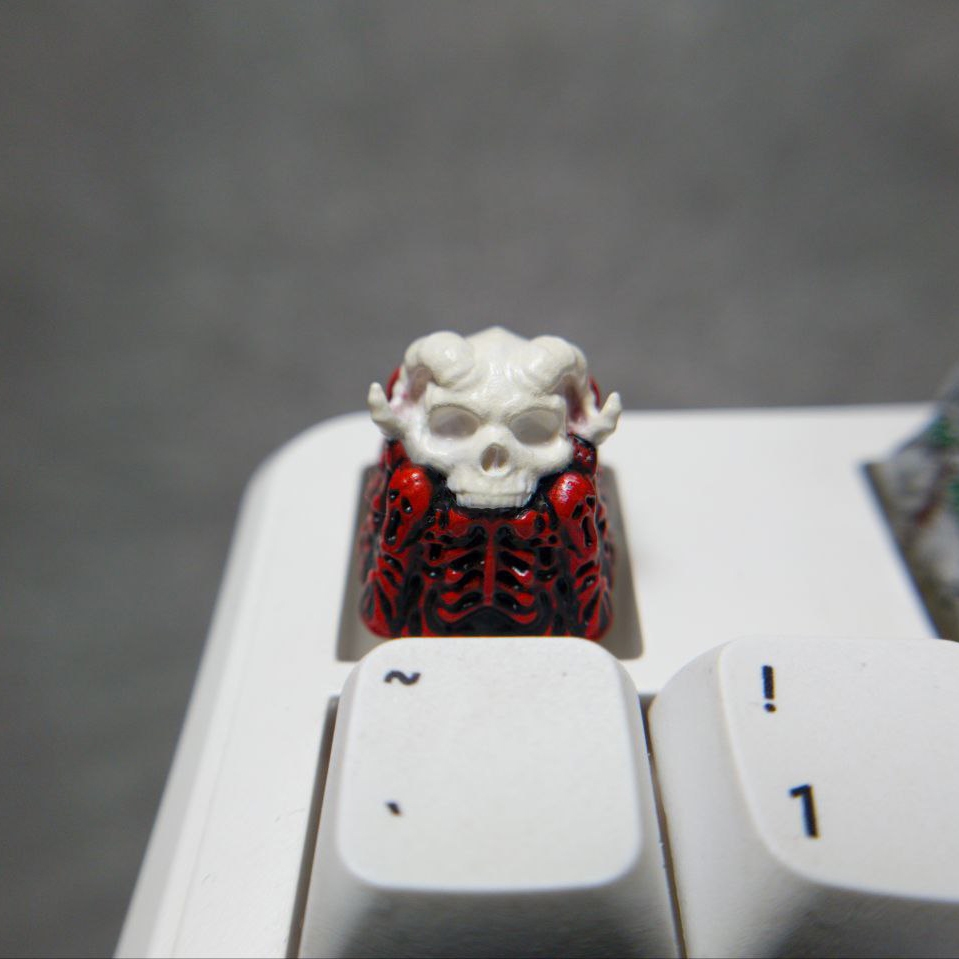 Skull Keycap - Demon Skull Keycap - Artisan Keycap | Shopee Malaysia