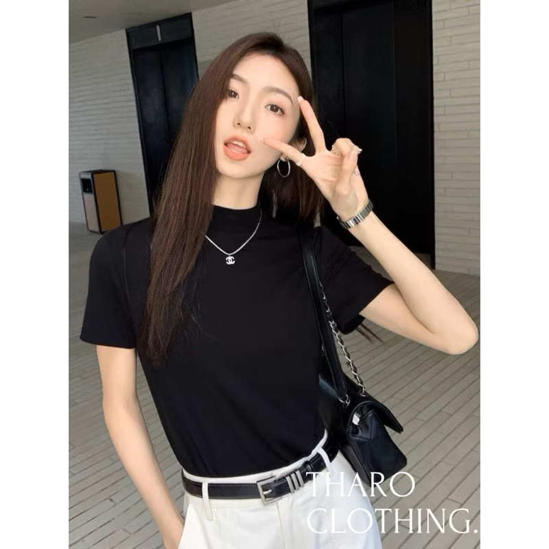 Bazzic Slim Collar T-shirt 55-90kg (Big Size Huynh Ngoc) | Shopee Malaysia