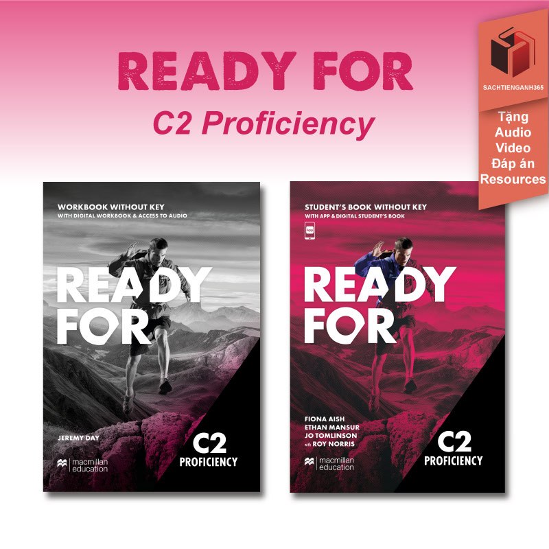 Ready for C2 Proficiency book - set of 2 SB+WB books in color, A4 size ...