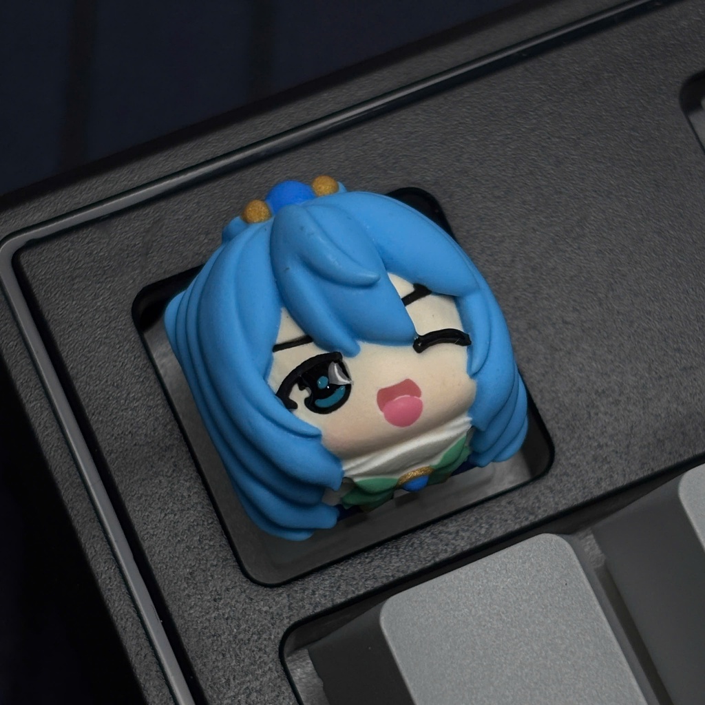 Keycap artisan -Konka: Aqua-keycap Lobo color keycap decorative ...