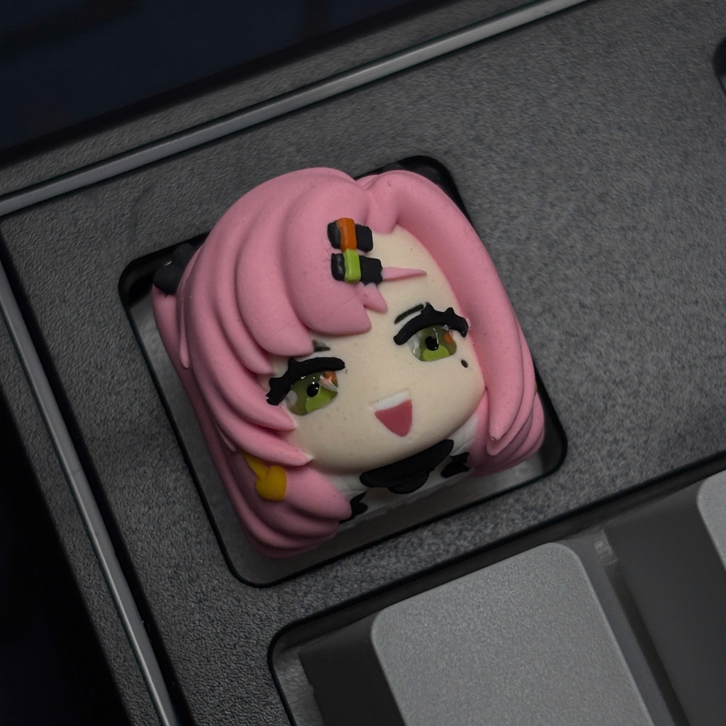 Keycap artisan - keycap Nicole- Anime Zenless Zone Zero Bangboo-keycap ...