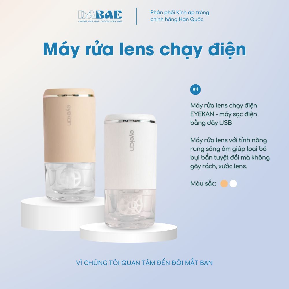 Genuine EYEKAN automatic lens cleaner with sonic technology | Shopee ...
