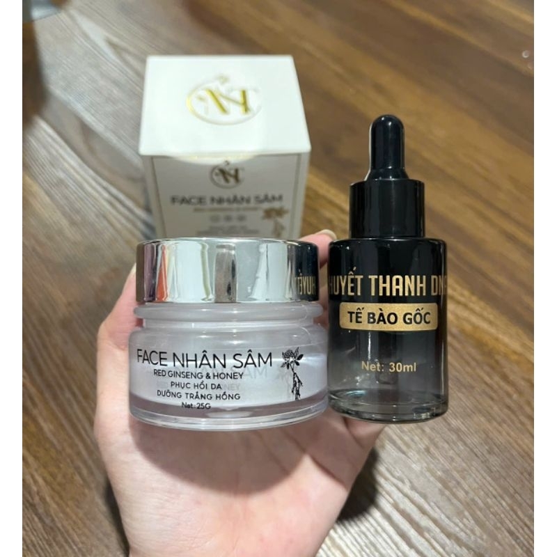 [GENUINE] Set OF 2 FACE CREAM & SKIN WHITENING Serum for acne-prone ...