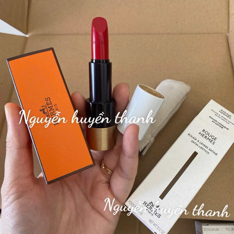 Hermes LIPSTICK 64 SATIN FULLSIZE FULLBOX | Shopee Malaysia