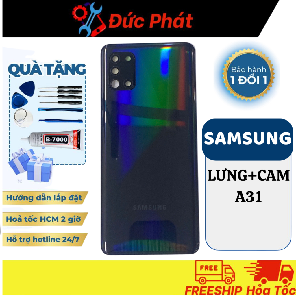 Samsung A31 Back + Camera (Free glue and repair kit) | Shopee Malaysia