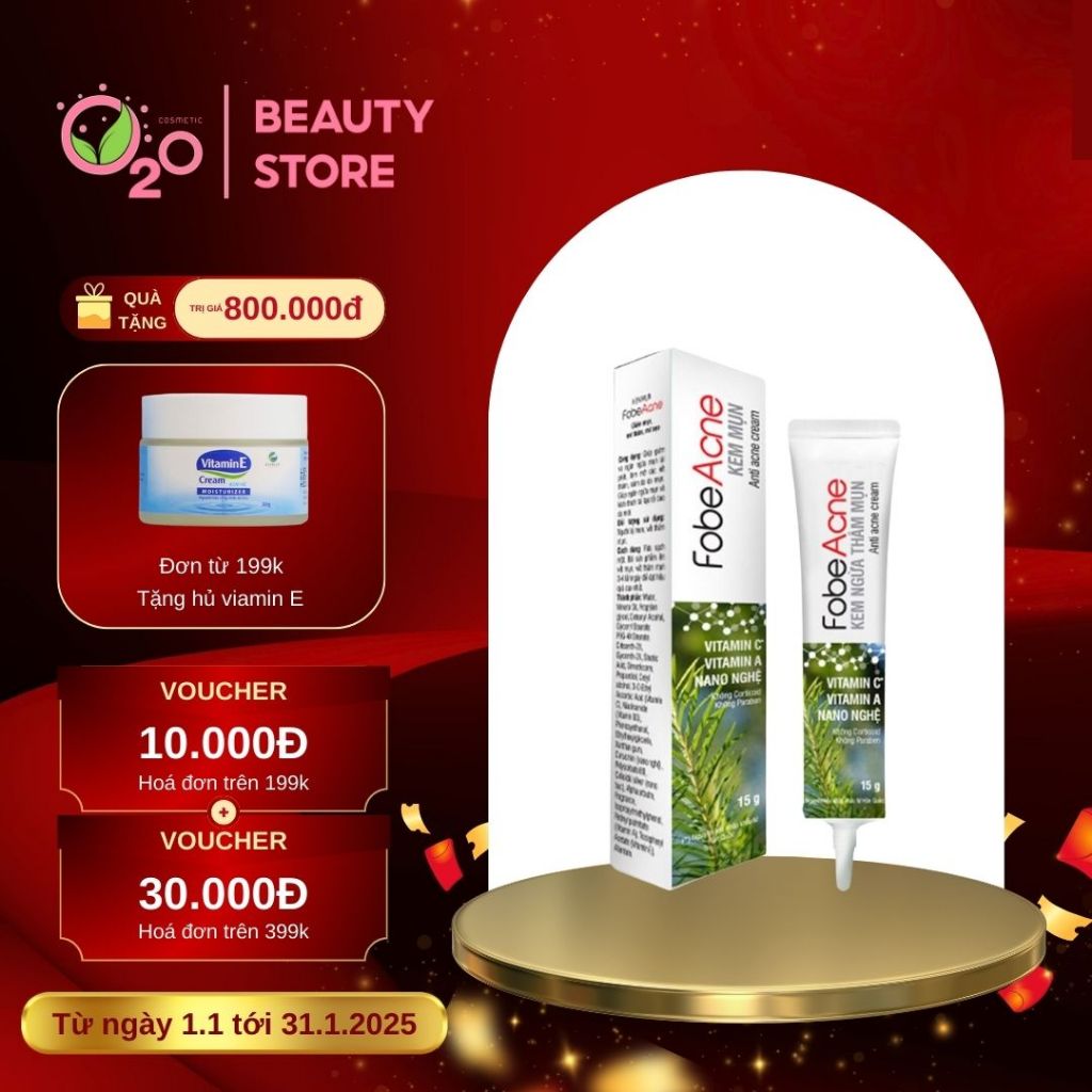Fobe Acne anti-Acne scar cream - 15g tube | Shopee Malaysia