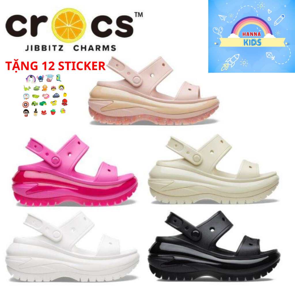 Cross Classic Mega Crush Bone Unisex 2-Strap Sandals for Women 7cm High ...