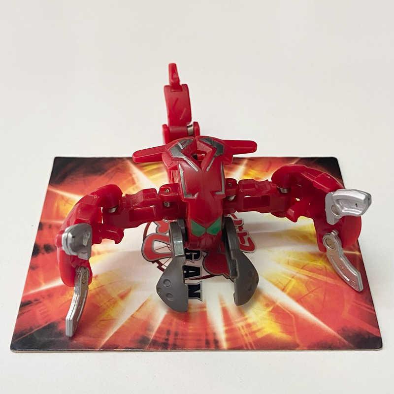 Genuine Bakugan model transformation toy - Reptak (jump jumping ...